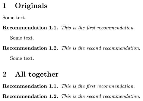 Environments How To Automatically Repeat All The Theorems Tex
