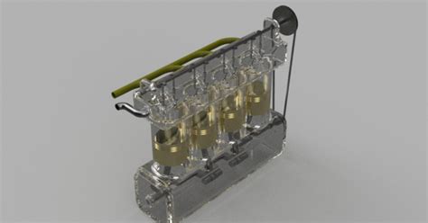 4 motor cylinder engine autodesk community gallery