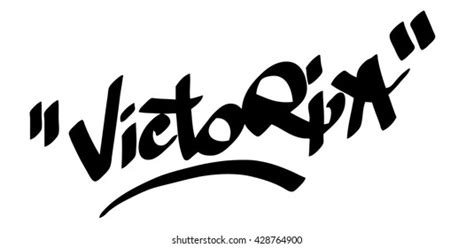 Maria Female Name Street Art Design Vector De Stock Libre De Regalías