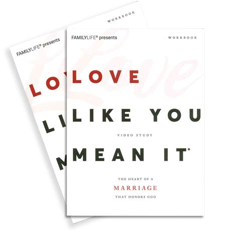 Love Like You Mean It Workbook Set