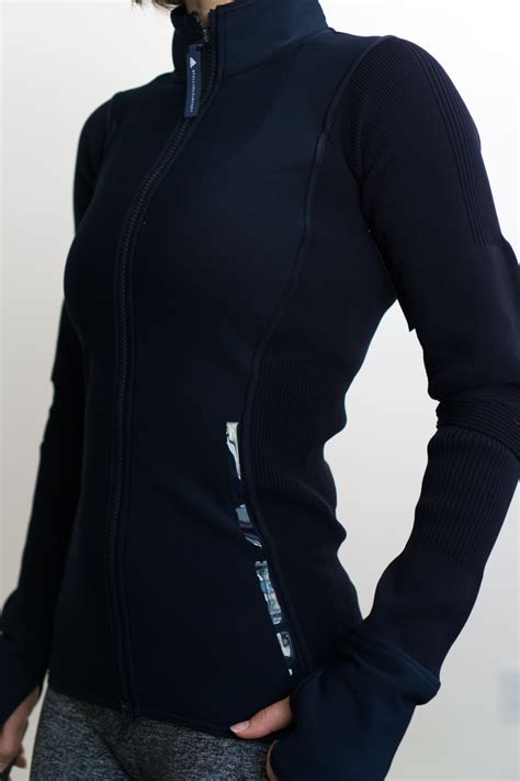 Adidas Stella Mccartney Knit Run Jacket Review 3 Agent Athletica