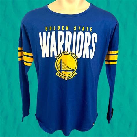 Bottega Veneta ‘47 Long Sleeve Golden State Warriors Curved Hem Thin
