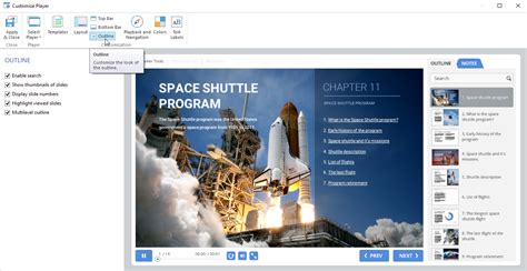 Adjusting The Outline Appearance