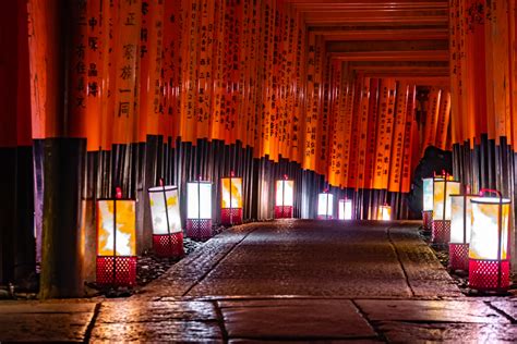 秋の伏見稲荷大社 夜の千本灯籠へ 京都右往左往