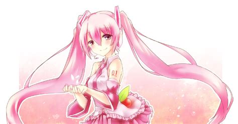 Vocaloid 桜ミク みこにゅ＠有償依募集中のイラスト Pixiv
