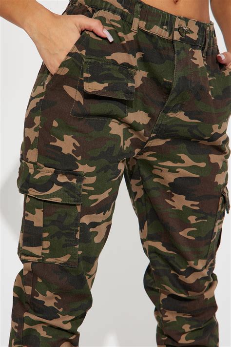 Cadet Kylie Camp Pants Camo Fashion Nova