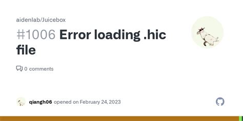 Error Loading Hic File · Issue 1006 · Aidenlabjuicebox · Github