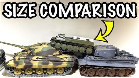 Are They Lying 1 16 Scale Size Comparison Youtube
