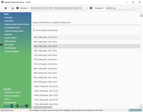 opengl extension viewer download