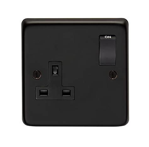 MB Single 13 Switched Socket Grace Glory