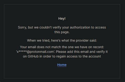 How Do I Regain Access After I Change The Email Of My GitHub Account