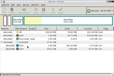 Partition Convert Boot Filesystem From Xfs To Ext4 Unix Linux