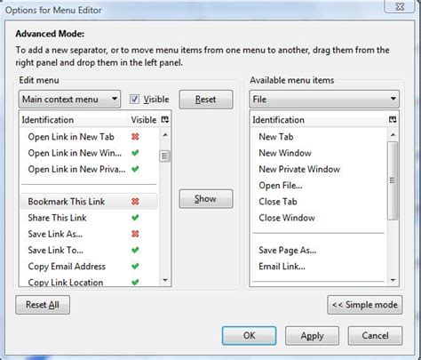 how to customize firefox right click context menus [tip] dottech