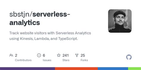 Github Sbstjnserverless Analytics Track Website Visitors With
