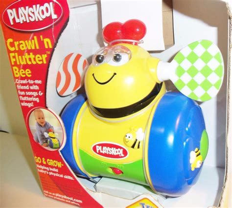 Playskool Crawl N Flutter Bee Musical Fun Songs Lights Up Go And Grow New 1817292598