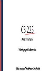 CS 225 Data Structures Introduction Schedule And Course Course Hero
