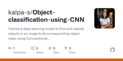 Github Kalpa Sobject Classification Using Cnn Trained A Deep