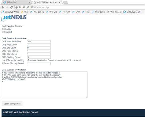Web Application Firewall WAF Tutorial Demo