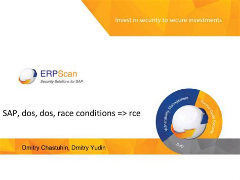 Confidence 2016 Dmitry Chastuhin Dmitry Yudin Sap Dos Dos Race