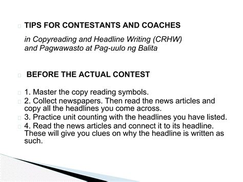 Copyreading And Headline Writing By Lpapptx