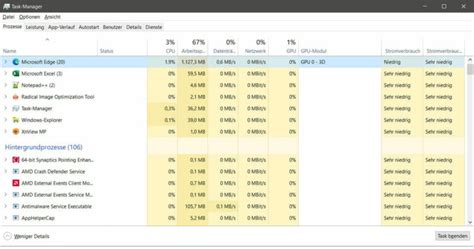 Windows Taskmanager Meistern Tipps F R Mehr Effizienz