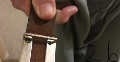 does anyone know what this type of belt is called my elderly father inherited it from his
