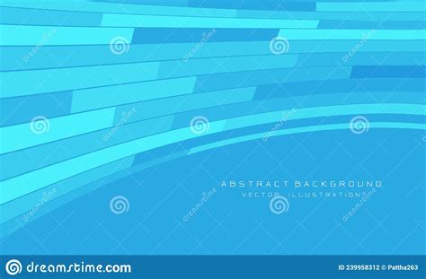 Abstract Blue Geometric With Blank Space Design Modern Futuristic