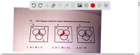 solved 7 suppose that a and b are sets draw a venn diagram with sets
