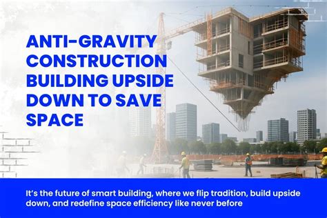 Anti Gravity Construction Building Upside Down To Save Space