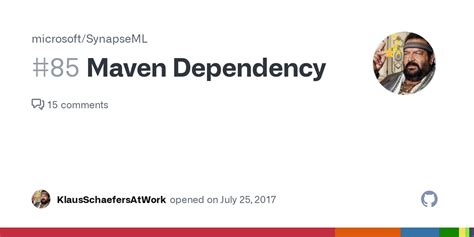 maven dependency · issue 85 · microsoft synapseml · github