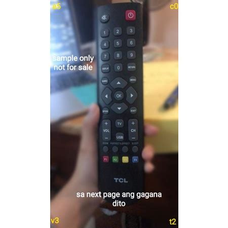 Tcl Led Tv Remote 100 Na Gagana Sa Tv Mo Shopee Philippines