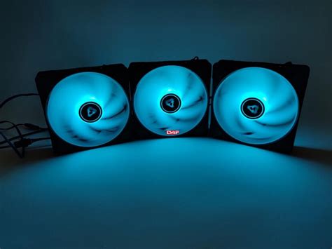 Test wentylatorów Arctic P PWM PST A RGB dB Value Pack