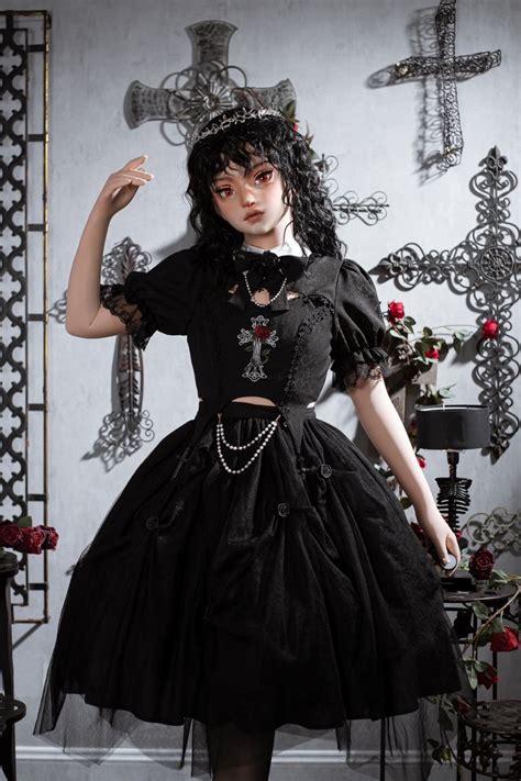 wedjat维达 on Twitter withpuji原创自制轻洋装 恶之花 lolitafashion lolitadress