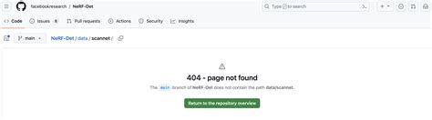 The Link Of Dataset Is Unavailable · Issue 15 · Facebookresearchnerf Det · Github