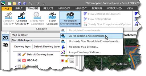 2d Floodplain Encroachments Command Civilgeo Knowledge Base