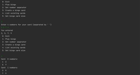 Github Matty271828bingo University Assignment To Create A Menu Driven Text Based