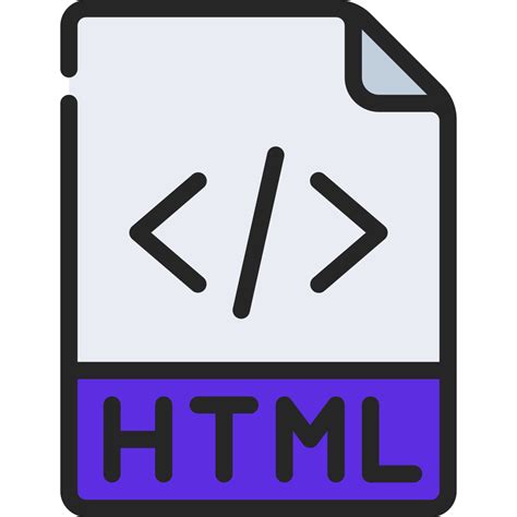 Html File Document Filetype Programming Icon Download On Iconfinder