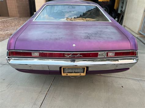 1968 Amc Javelin Coupe Purple Rwd Automatic For Sale