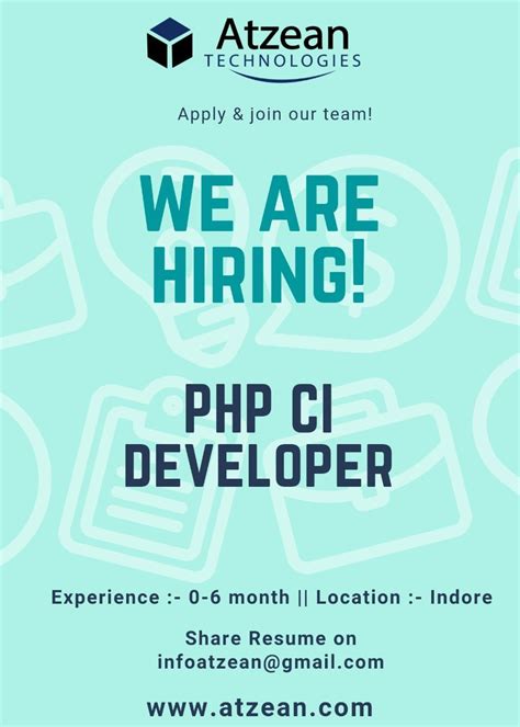 Atzean Technologies On Linkedin Atzean Hiring Development Developer Jobsearch Phpdevelopers