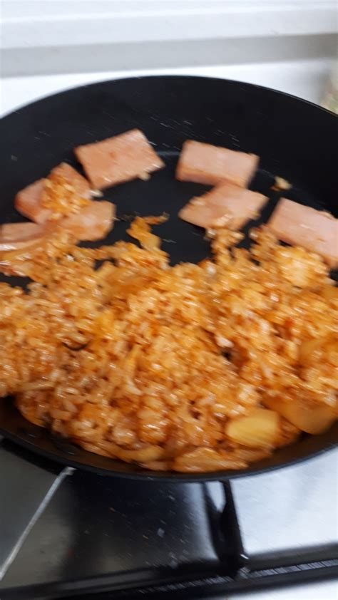 진짜 맛 보장하는 스팸 김치 볶음밥