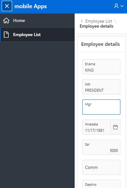 Create Your First Oracle Apex Mobile Apps Oracle Hosting In Cloud