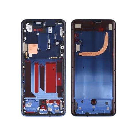 LCD Frame Middle Chassis For OnePlus 7T Pro Blue By Maxbhi Com
