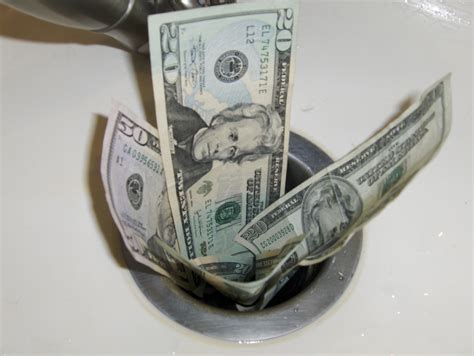 Throw Your Money Down The Drain Meaning At Christine Estrada Blog