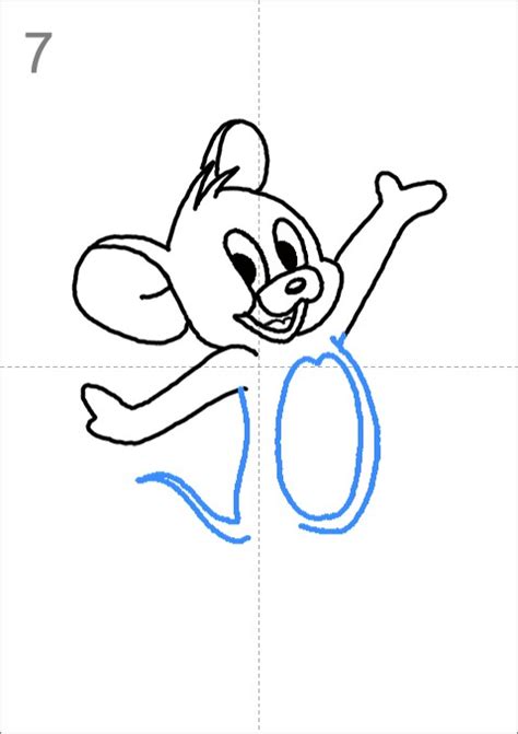 How To Draw Jerry Mouse Step By Step Easy Drawing Guides Drawing Howtos