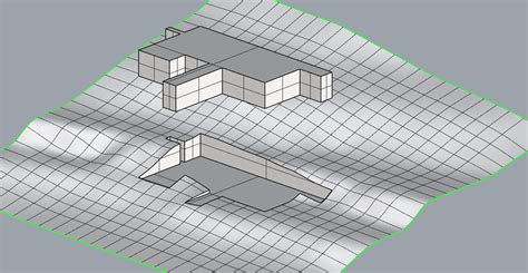 Boolean Difference Failed Terrain With Volume Rhino Mcneel Forum