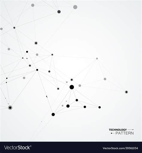 Creative Social Network Abstract Polygonal Vector Image