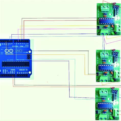 Circuit Connecting Interface Device Arduino H Bridge Download Scientific Diagram