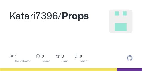 Github Katari7396props