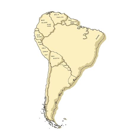 지도 프리미엄 벡터