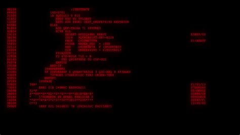 Red Code Hacker Live Wallpaper Moewalls